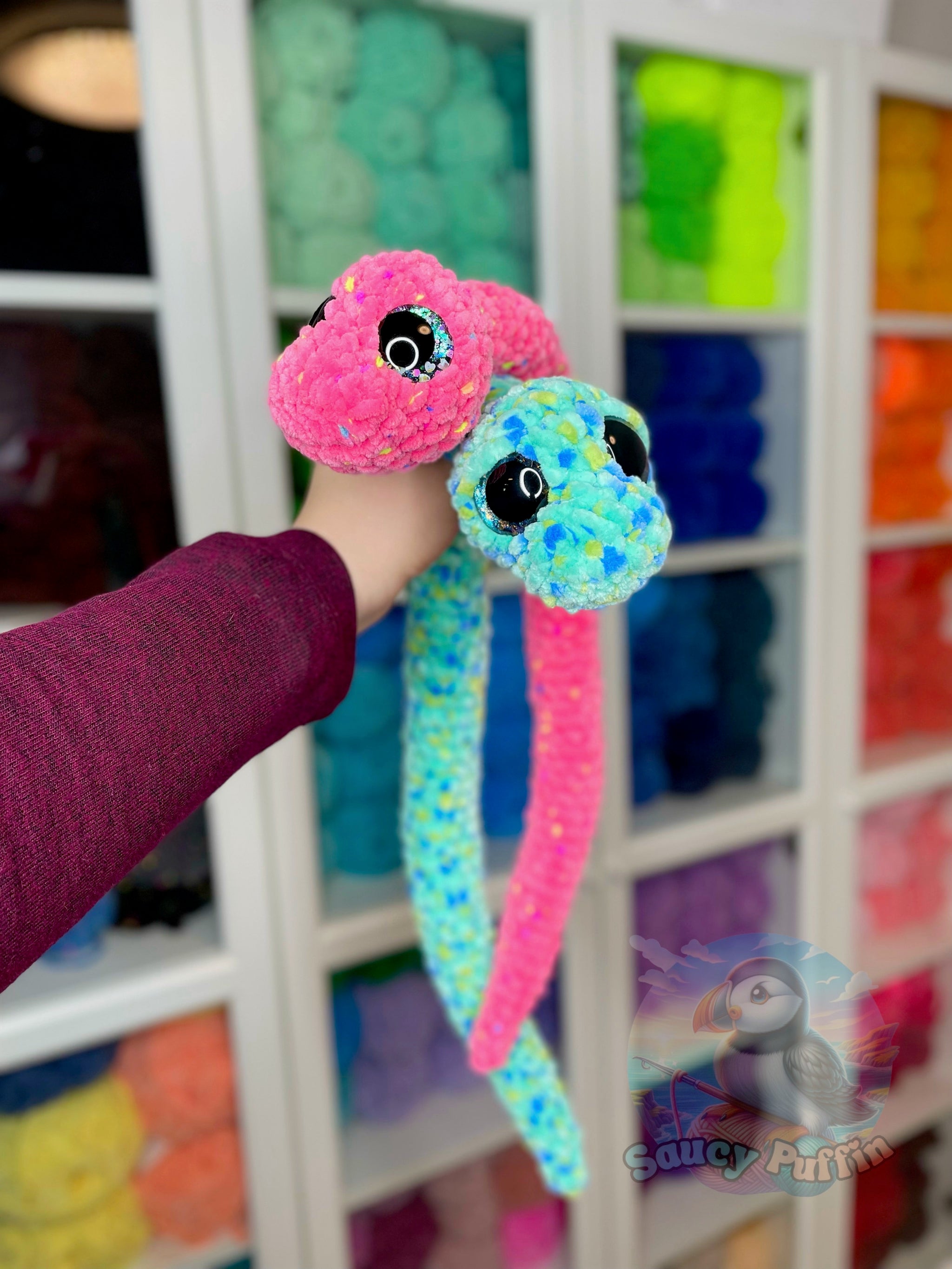 Hatching Baby Snake Crochet Pattern – Saucy Puffin Crafts