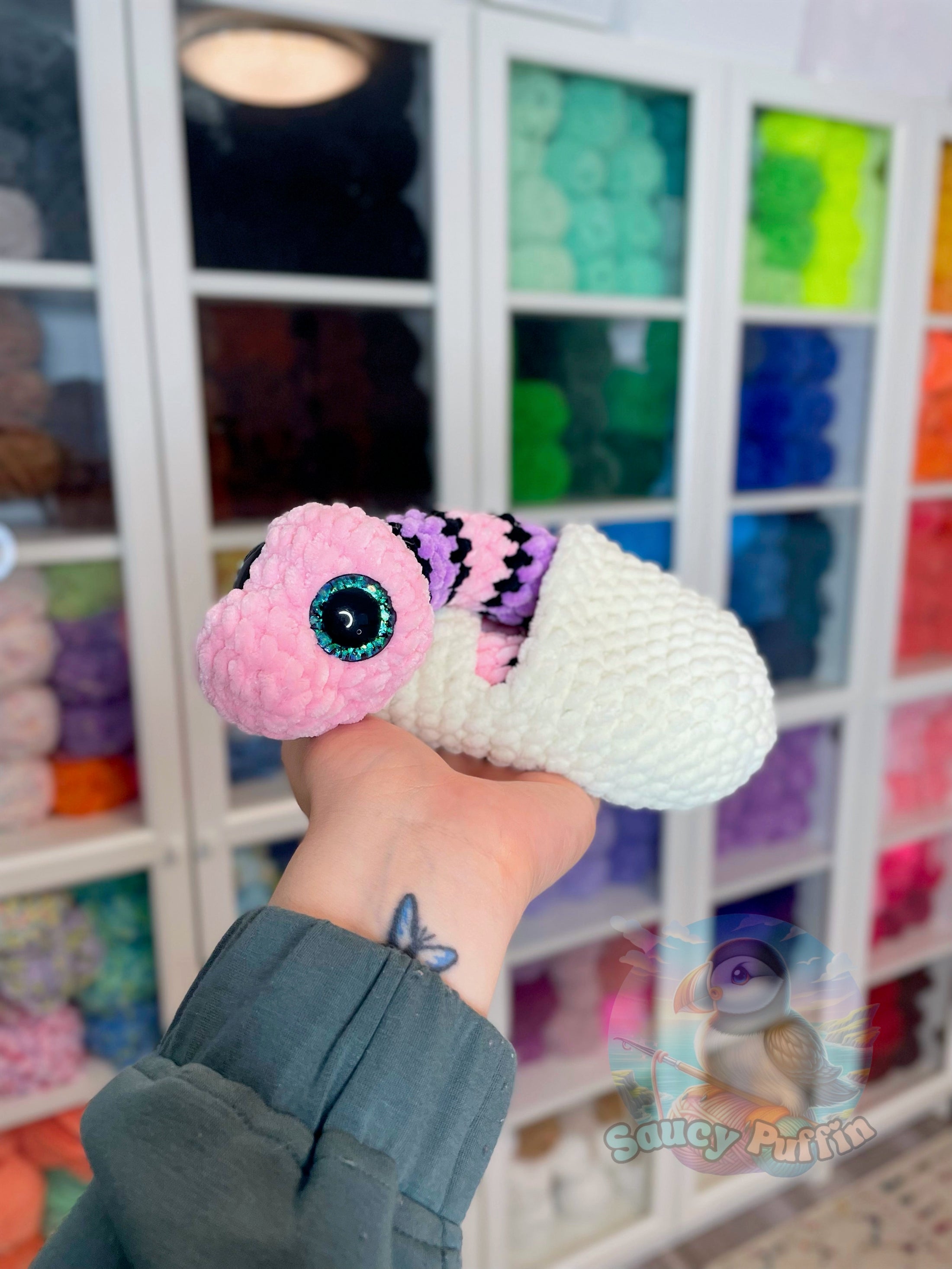 Hatching Baby Snake Crochet Pattern – Saucy Puffin Crafts